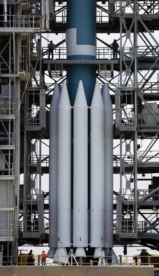 Delta Rocket Ready To Launch Stock Image - Image of delta, cape: 21079035