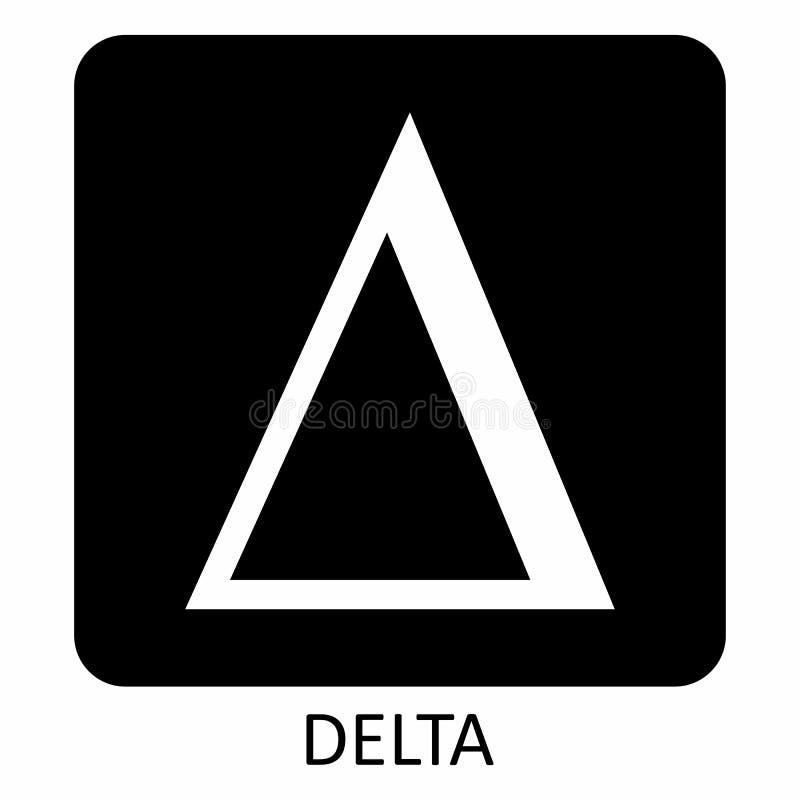 Delta Sign Graphic Stock Illustrations – 2,893 Delta Sign Graphic Stock ...