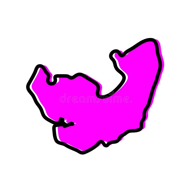 Delta State of Nigeria Vector Map Illustration Stock Illustration ...