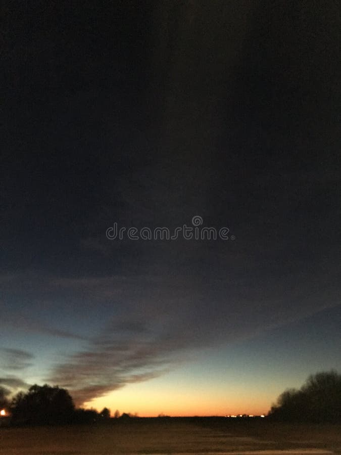 Delta sunset stock photo. Image of delta, sunset, cleveland - 85732736