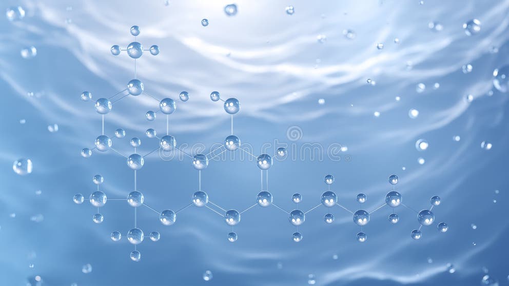 Delta-8-tetrahydrocannabinol Molecular Structure, 3d Model Molecule ...