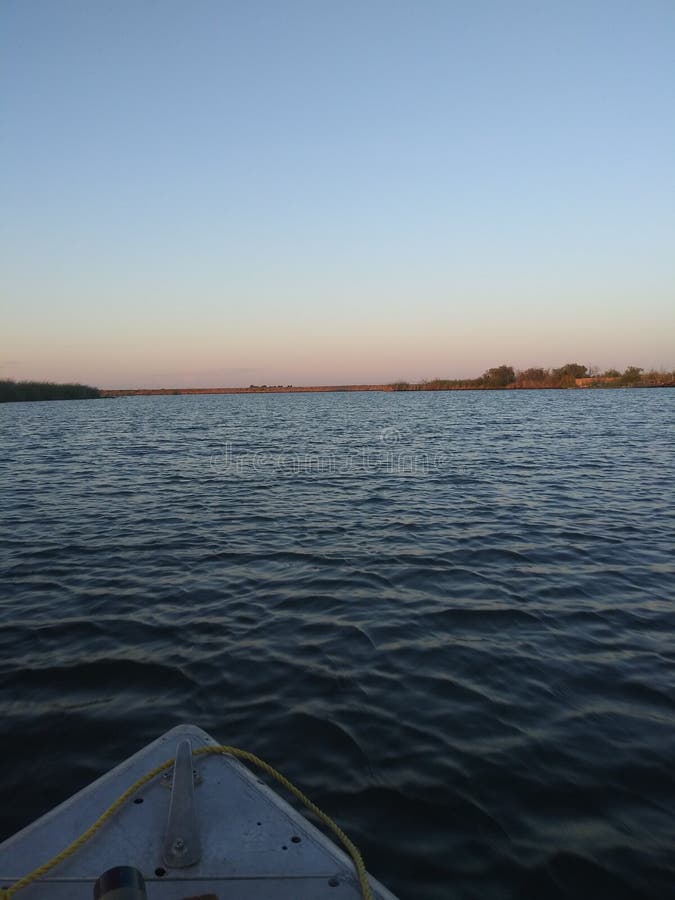 Delta water stock image. Image of deltawater, sunset - 118038979