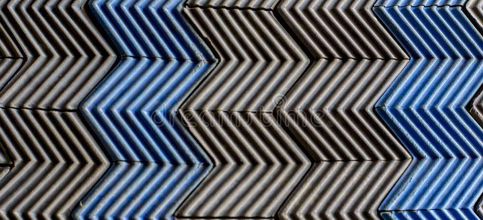 Delusion of a Zig Zag Pattern Stock Photo - Image of irregular, crooked ...