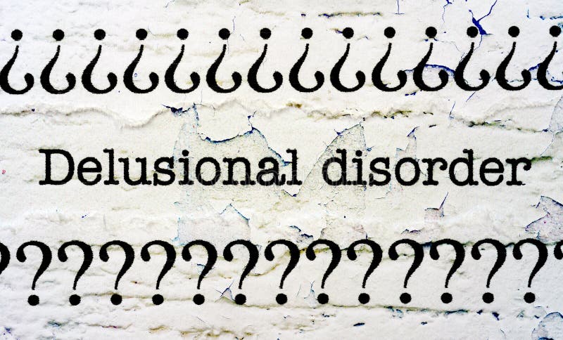 Delusional disorder stock image. Image of anorexia, word - 47396903