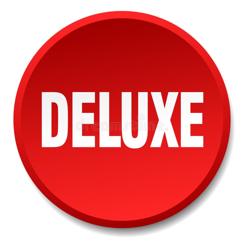 Deluxe button stock vector. Illustration of graphic - 122703445