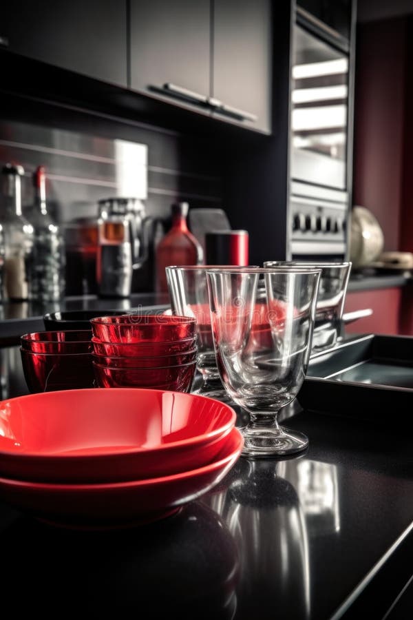 Deluxe Colors Kitchen stock illustration. Illustration of yellow ...