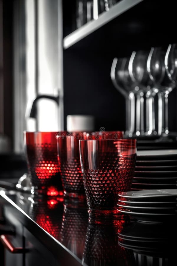 Deluxe Colors Kitchen stock illustration. Illustration of design ...