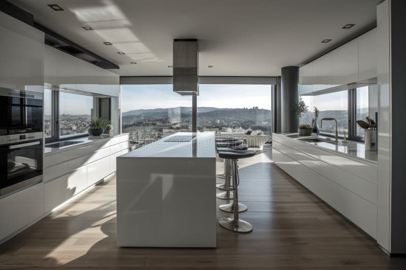 Deluxe Colors Kitchen stock illustration. Illustration of black - 275429034