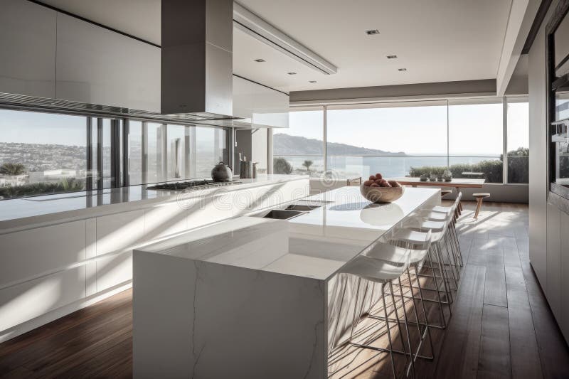 Deluxe Colors Kitchen stock illustration. Illustration of inside ...