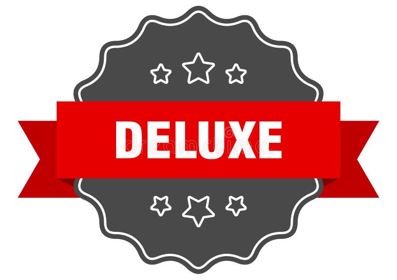 Deluxe label stock vector. Illustration of grey, vignette - 194925487