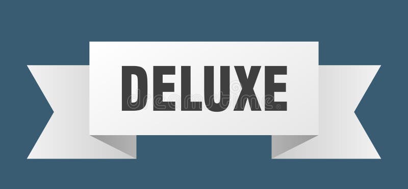 Deluxe ribbon. stock vector. Illustration of isolated - 191263467