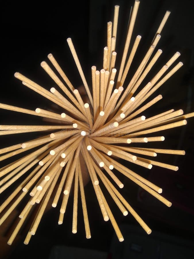 Timber Fusion: Abstract Play of Wooden Sticks Patterns Stock Image ...