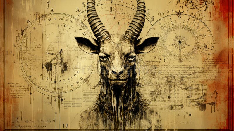 Generative AI, Infernal Enigmas: Unveiling Satanic Symbols Stock ...