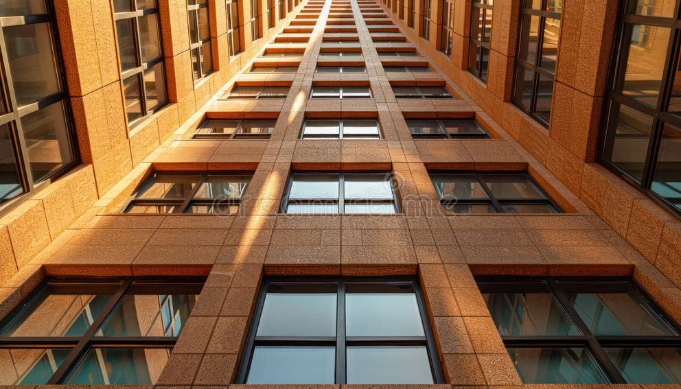 The Enigmatic Shadows of a Modern Skyscraper a Study in Architectural ...