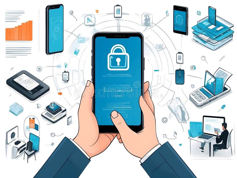 Delve into the Influential Role of Data Privacy Stock Illustration ...