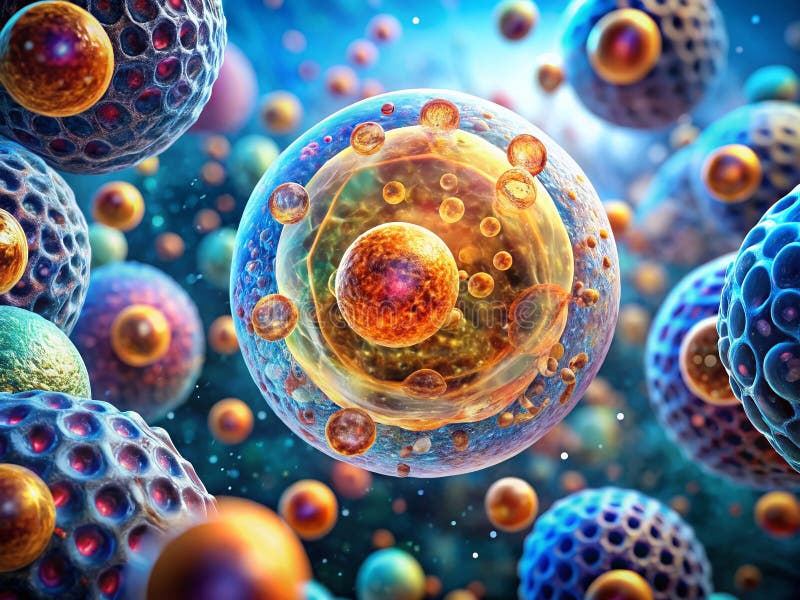 Delve into the Intricate World of Cell Membranes a Detailed Microscopic ...