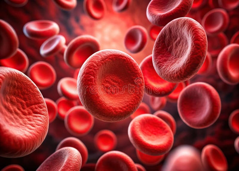 Intricate World of Red Blood Cells a Detailed Microscopic Exploration ...