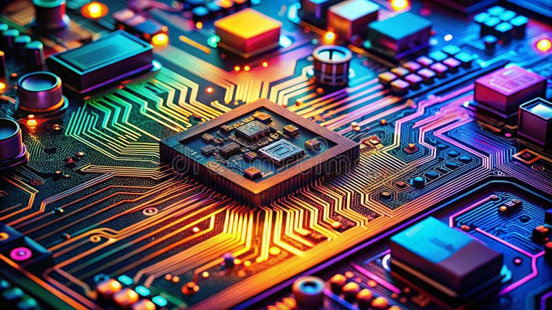 Intricate Dance of Wires and Transistors a Stunning Visual Exploration ...