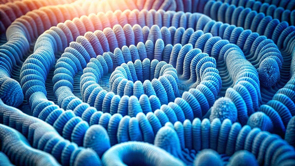 Unveiling the Intricate Network of Intestinal Villi a Microscopic ...