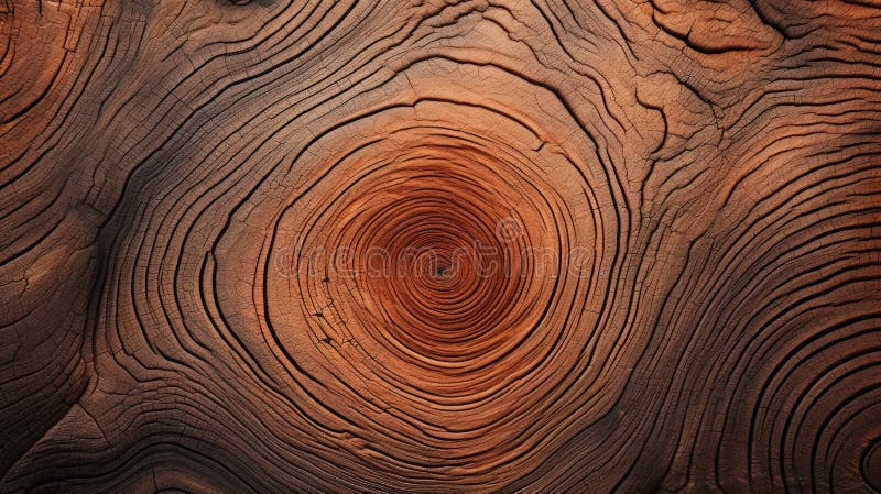 Delve into the Organic Warmth of a Wooden Cut Texture. Ai Generated ...