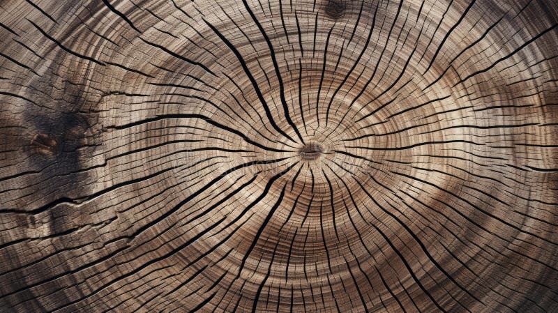 Delve into the Organic Warmth of a Wooden Cut Texture. Ai Generated ...