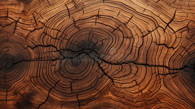 Delve into the Organic Warmth of a Wooden Cut Texture. Ai Generated ...