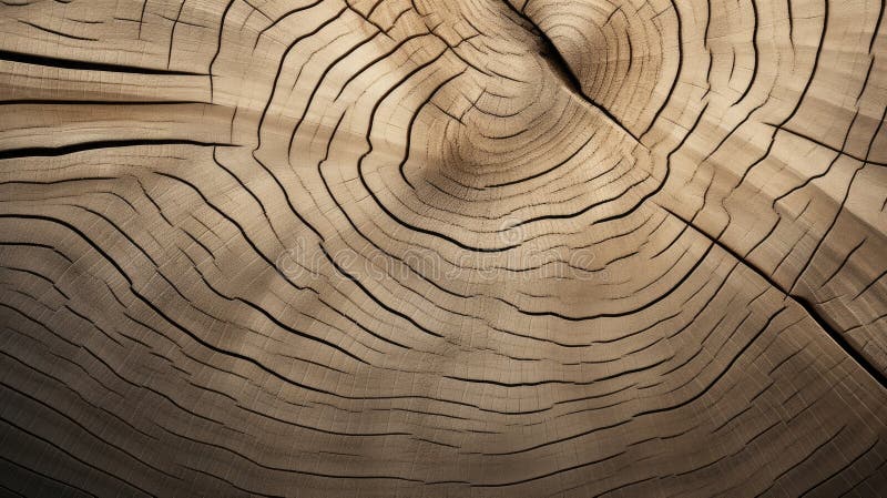 Delve into the Organic Warmth of a Wooden Cut Texture. Ai Generated ...