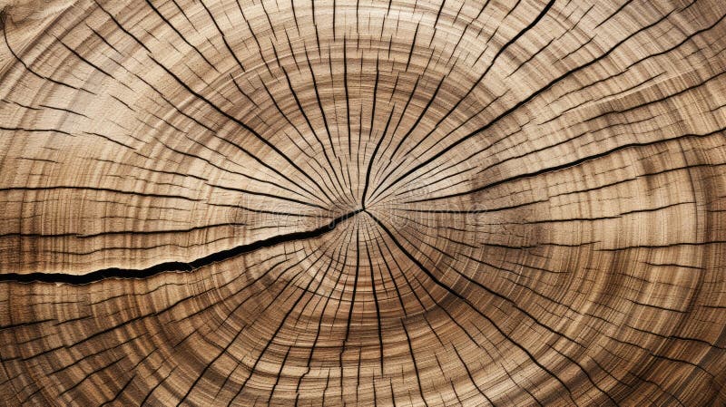 Delve into the Organic Warmth of a Wooden Cut Texture. Ai Generated ...