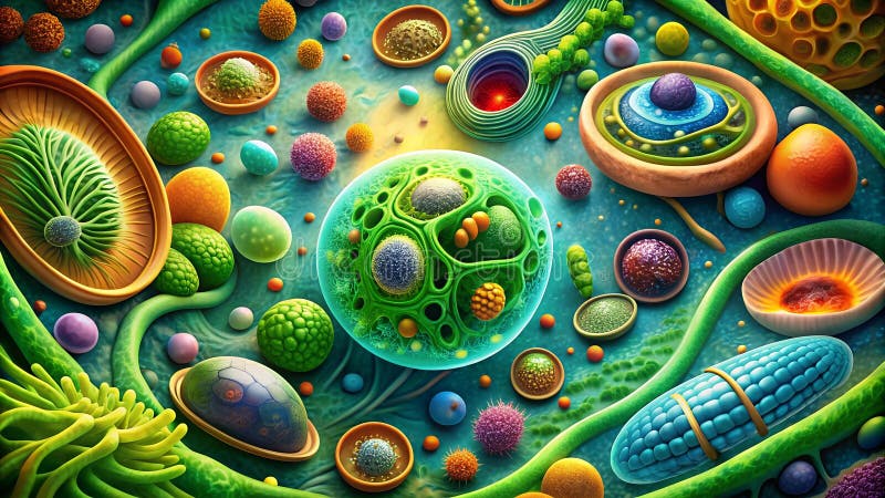 Delving into the Microscopic World: a Visual Guide To Plant and Animal ...