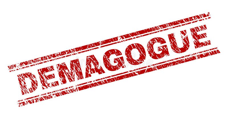 Grunge Textured DEMAGOGUE Stamp Seal Stock Vector - Illustration of ...