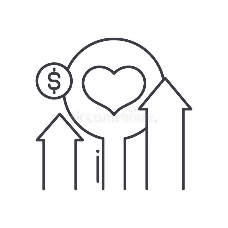 Demand Analysis Image Icon, Linear Isolated Illustration, Thin Line ...