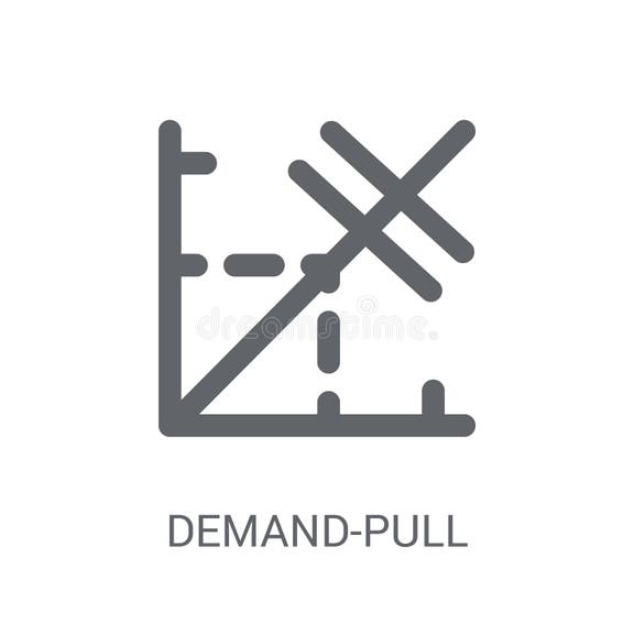 Demand-pull Inflation Icon. Trendy Demand-pull Inflation Logo Co Stock ...