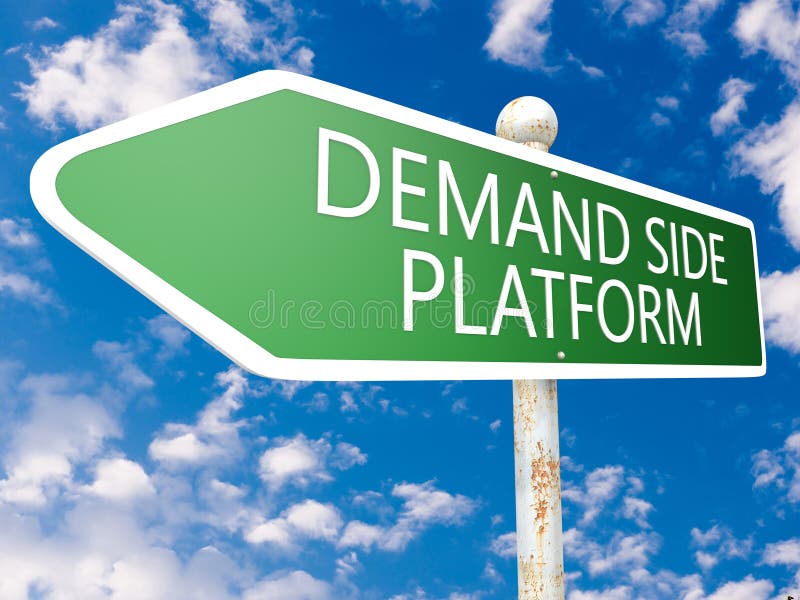 Demand Side Platform stock illustration. Illustration of manage - 44744748