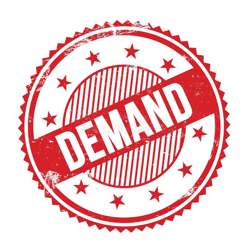 DEMAND Text Written in an Orange Speech Bubble Stock Illustration ... DEMAND Text Written in an Orange Speech Bubble Stock Illustration ...