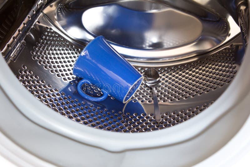 Dementia Mug Spoon Washing Machine Stock Image - Image of depletion ...