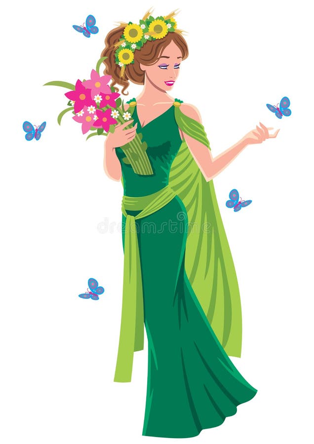 Demeter Stock Illustrationen, Vektoren, & Kliparts - 677 Stock ...