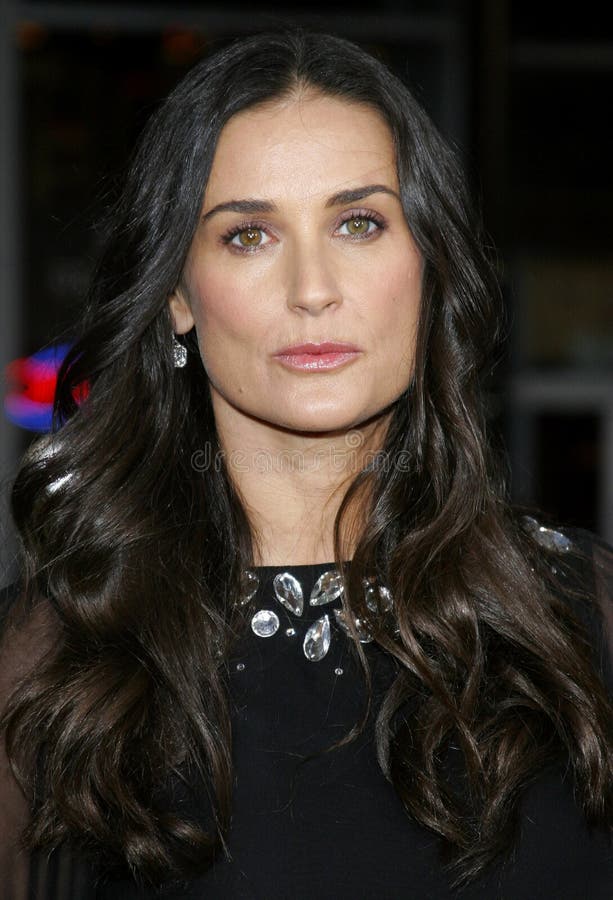 Demi Moore Imagen Editorial Imagen De Premier Chino 270902580
