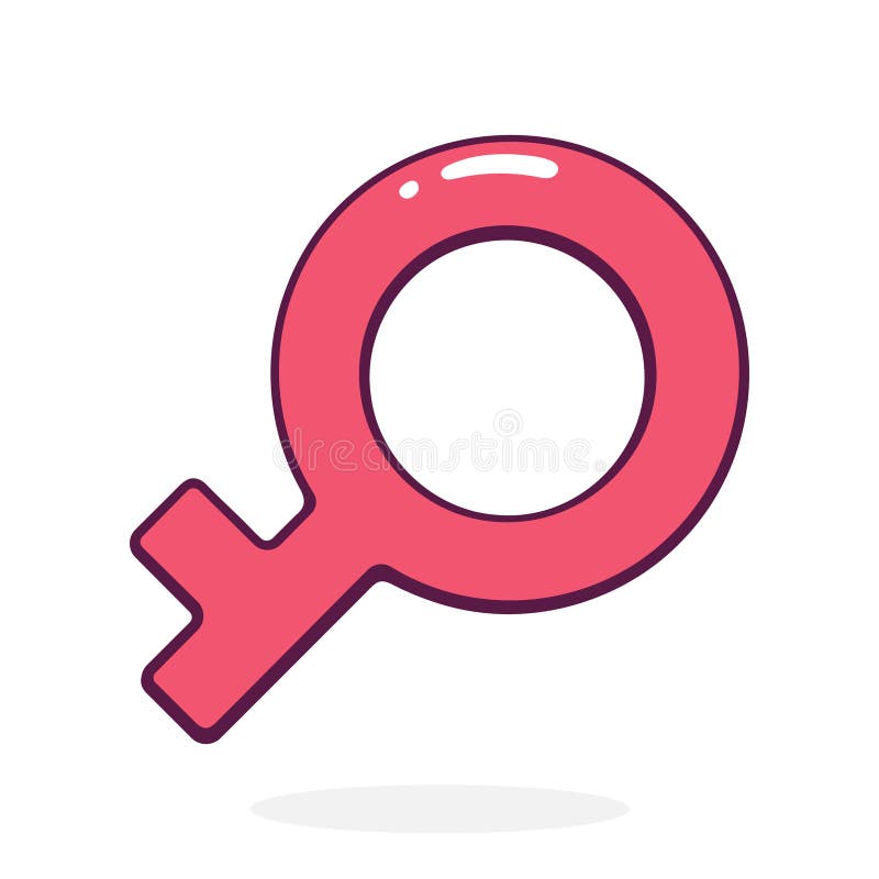 Demigirl Gender Symbol. Part of LGBT Community. Vector Illustration ... Demigirl Gender Symbol. Part of LGBT Community. Vector Illustration ...