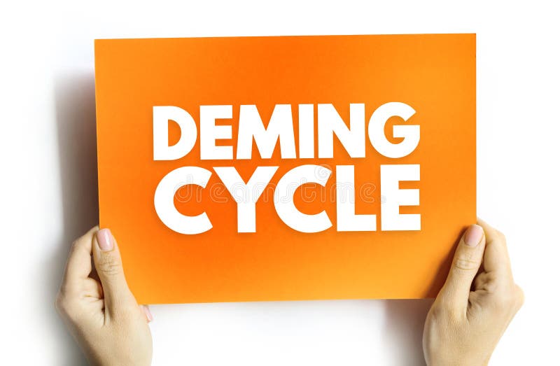 Deming Cycle, Continuous Quality Improvement Model of Four Key Stages ...