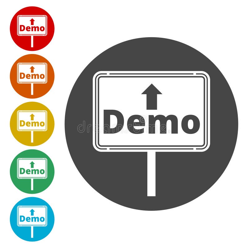 Demo Logo Stock Illustrations – 215 Demo Logo Stock Illustrations ...