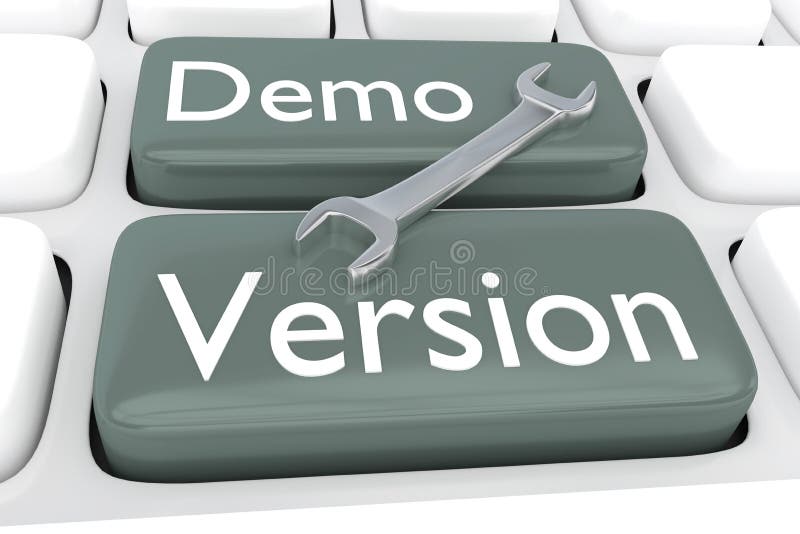 Label with Demo Megaphone. Marketing Announcement. Online Marketing ...