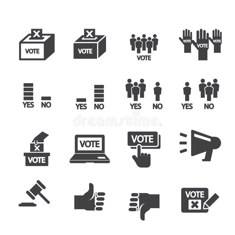 Democracy icon stock illustration. Illustration of icons - 60668728