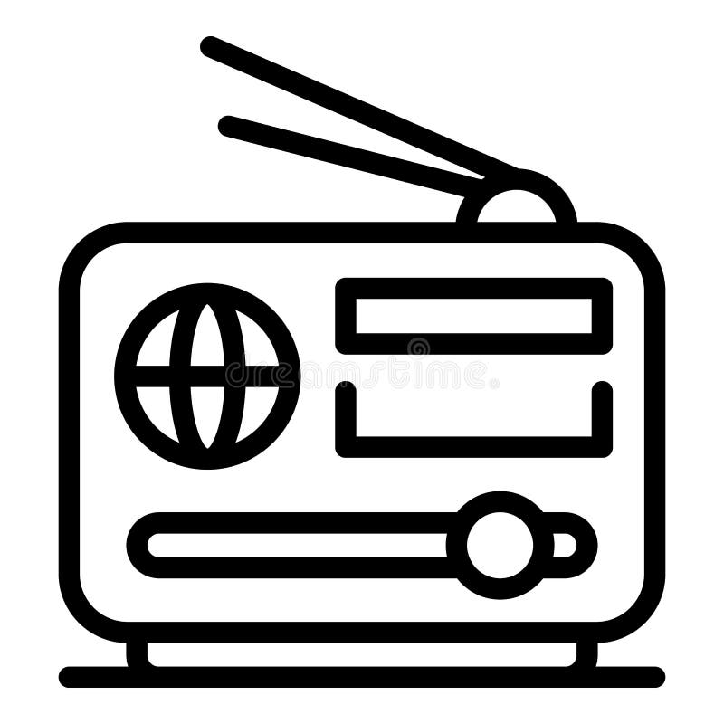 Broadcaster Outline Stock Illustrations – 156 Broadcaster Outline Stock ...