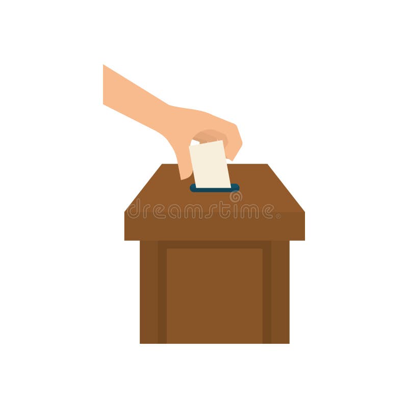 Democracy voting vote stock illustration. Illustration of presidential ...