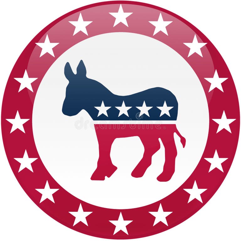 Democratic Logo Party Stock Illustrations – 1,381 Democratic Logo Party ...