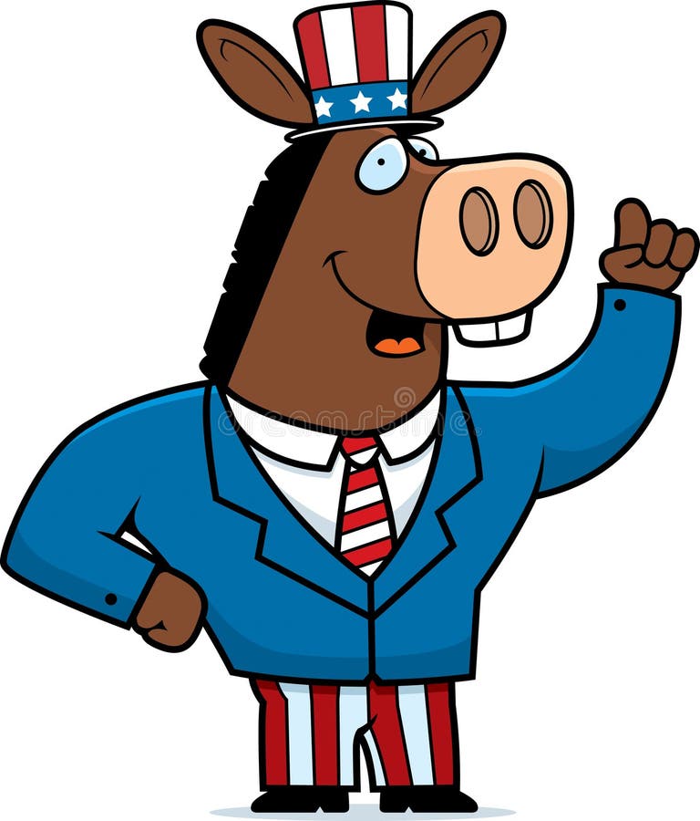 Democrat Donkey editorial stock photo. Illustration of fourth - 11301753