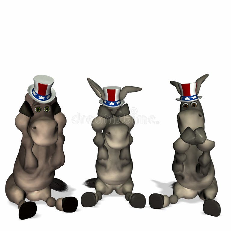 Democrat [Enter Platform Here] Platform Editorial Stock Image ...