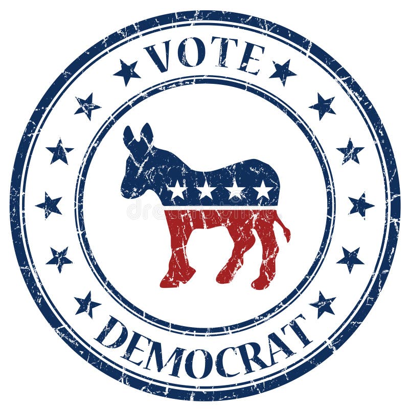 Democratic Party Word Cloud Editorial Stock Image - Illustration of ...