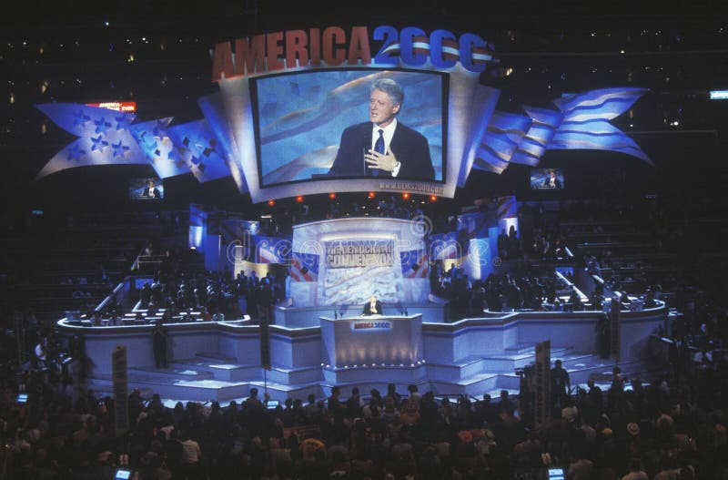 Democratic Convention editorial stock photo. Image of presidential ...