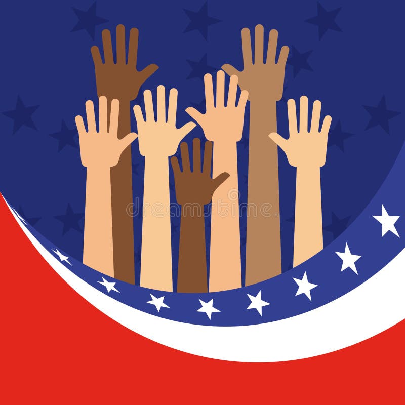 Democratic election stock vector. Illustration of political - 60269337